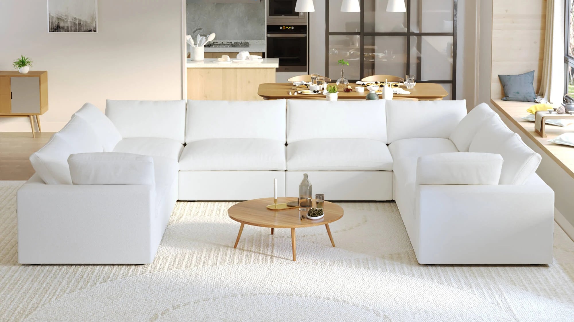 Modular Linen Sofas | Washable, Pet-Friendly Sectionals – Divan Dreams